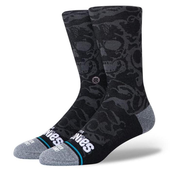 STANCE（スタンス） STANCE GOONIES CREW Socks グーニーズ クルー ソックス メンズ ブラック goonies ...