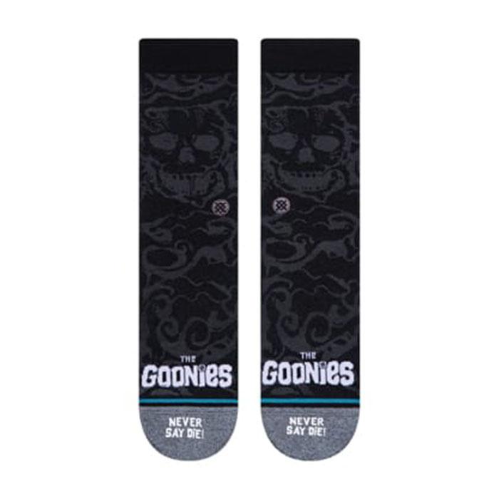 STANCE（スタンス） STANCE GOONIES CREW Socks グーニーズ クルー ソックス メンズ ブラック goonies ...