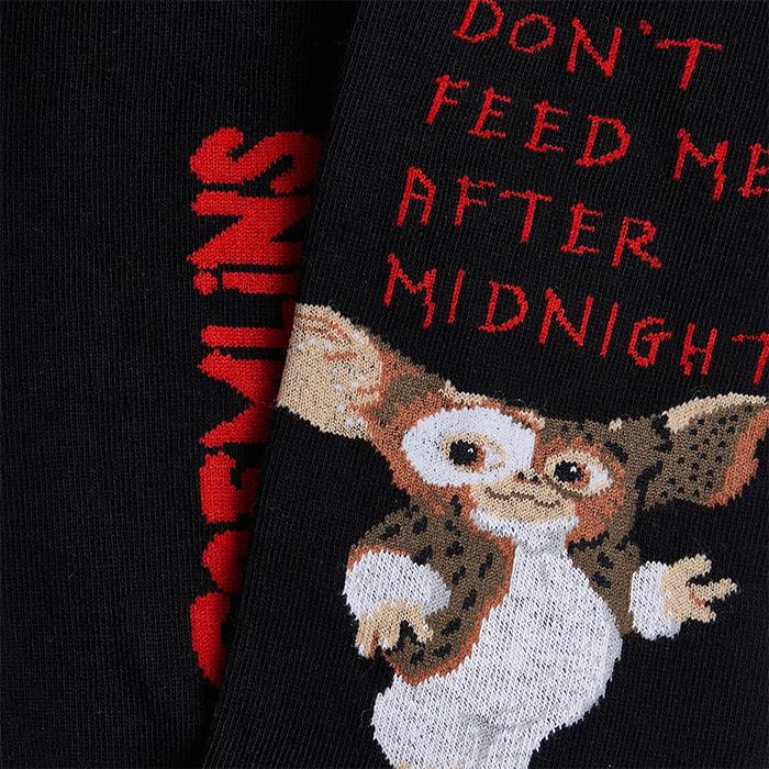 JIMMY LION GREMLINS WARNING Socks ジミーライオン グレムリン ワーニング ユニセックス ソックス ブラック ...
