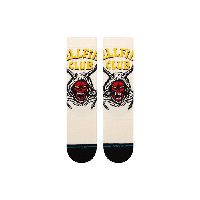 STANCE HELLFIRE SOCKS スタンスエルファイヤー ソックス メンズ ヴィンテージホワイト hellfire : HONEY ...