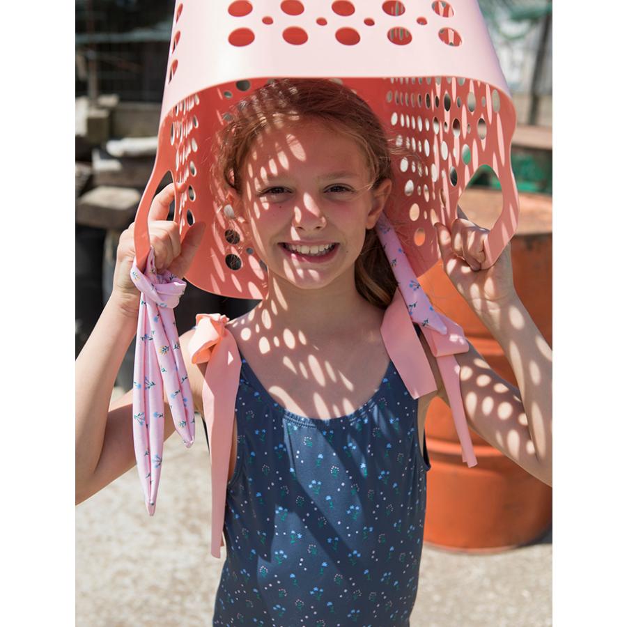 水着 ワンピース スイムウエア PAPER BOAT 女の子 80cm-120cm ネイビー ピンク 花柄SPF50+ リサイクルポリエステル : ngt-v1 : HONEY - 通販 ...