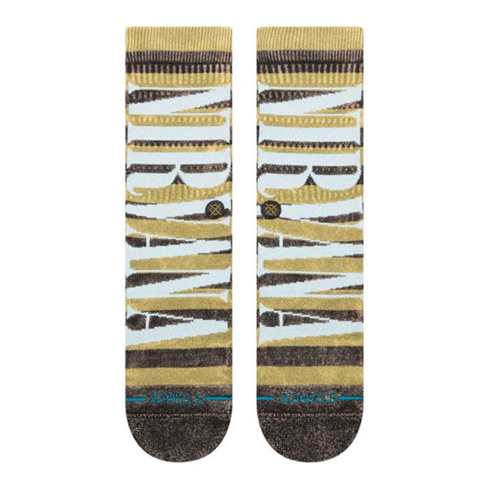 STANCE NIRVANA Socks スタンス ニルヴァーナ ユニセックス ソックス グリーン nirvana : HONEY - 通販 - Yahoo!ショッピング