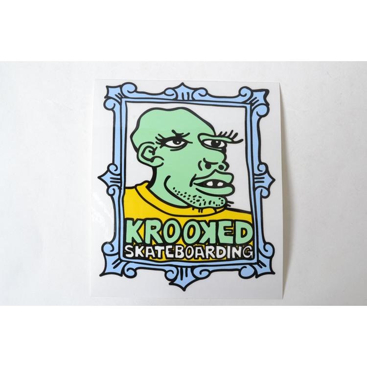 KROOKED STICKER クルックド スケート ステッカー : HONEY - 通販 - Yahoo!ショッピング