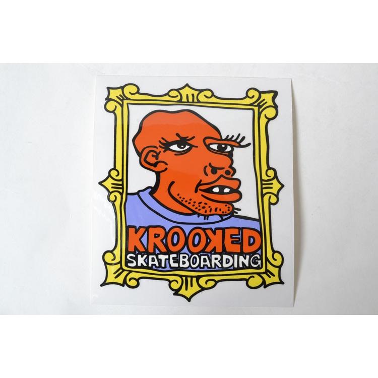 KROOKED STICKER クルックド スケート ステッカー : HONEY - 通販 - Yahoo!ショッピング