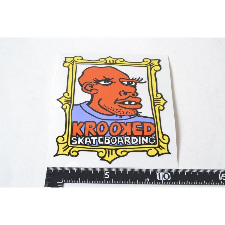 KROOKED STICKER クルックド スケート ステッカー : HONEY - 通販 - Yahoo!ショッピング