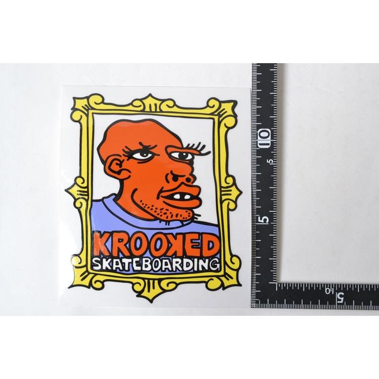 KROOKED STICKER クルックド スケート ステッカー : HONEY - 通販 - Yahoo!ショッピング