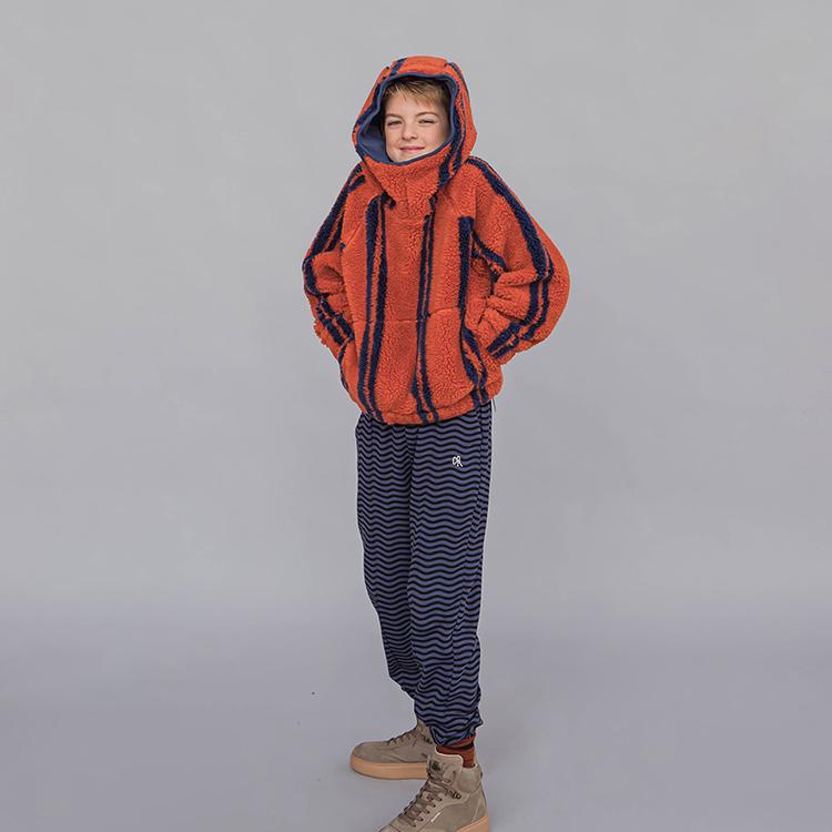 CarlijnQ カーラインク アウター ジャケット stripe koi - big CarlijnQ カーラインク アウター ジャケット stripe koi - big