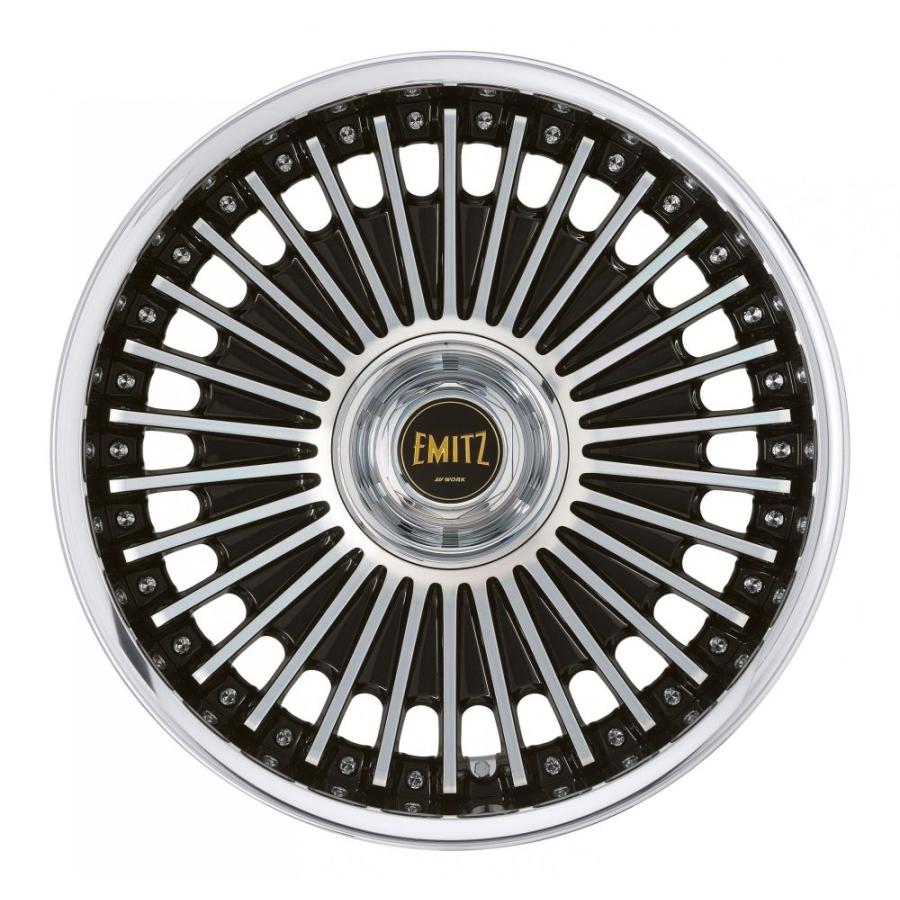 WORK イミッツ 19インチ×8.5J FRリム ワーク ホイール 1本から送料無料 EMITZ BP/C 19x8.5J : タイヤ ...