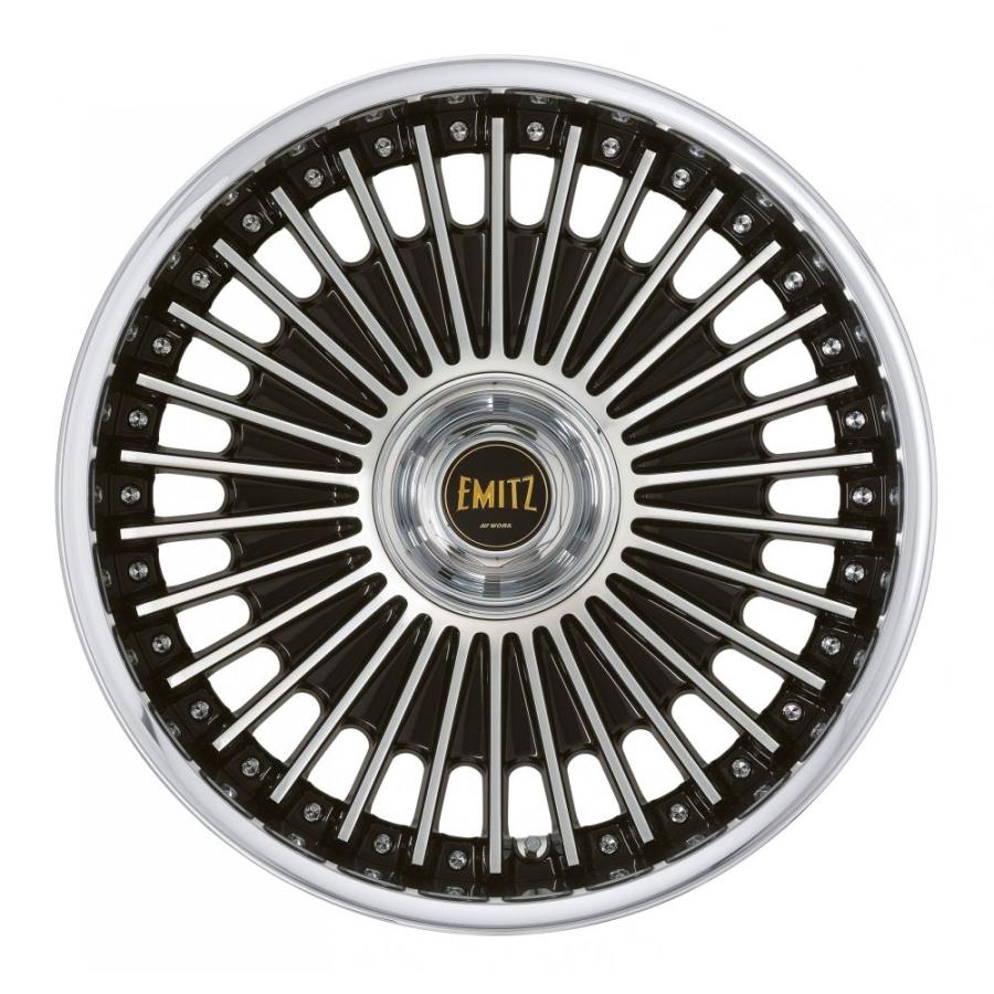 WORK イミッツ 20インチ×11J FRリム ワーク ホイール 1本から送料無料 EMITZ BP/C 20x11J : タイヤショップ ...