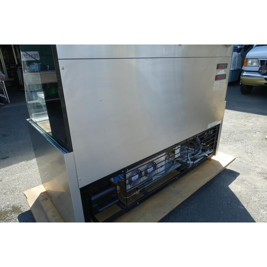 W150cm 和田製作所 デュアル オープン冷蔵ショーケース+冷蔵 W150cm 和田製作所 デュアル オープン冷蔵ショーケース+冷蔵