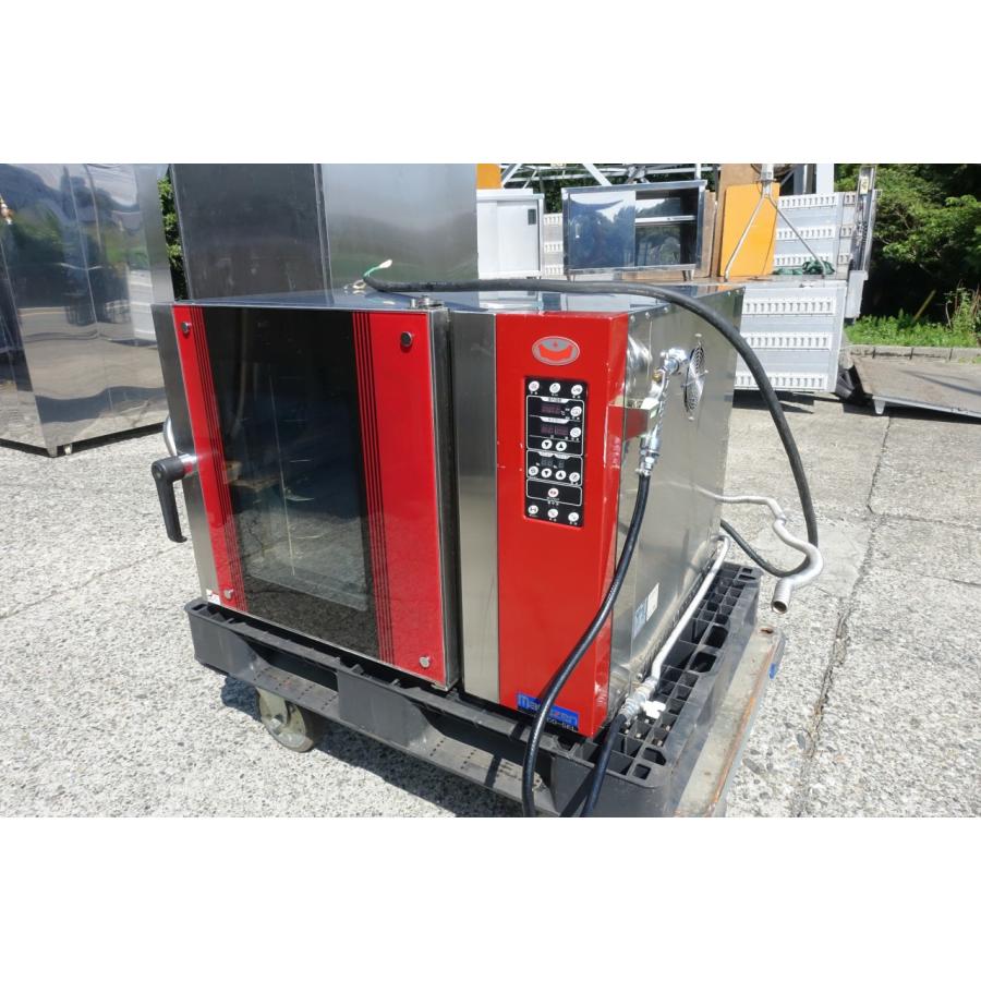5段 マルゼン ベーカリーオーブン スチーム付 MBCO-5EL コンベクションオーブン スチコン 3P200V 製パン 製菓 業務用 送料 ...