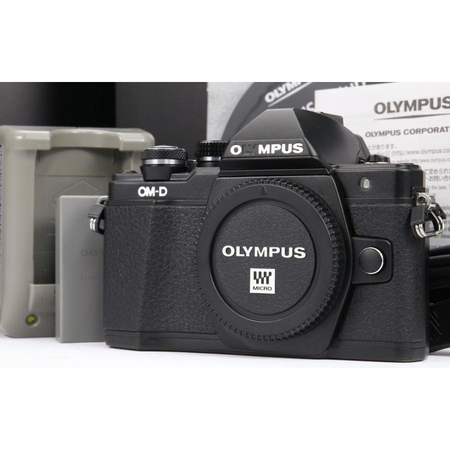 ワケあり 】 OLYMPUS OM-D E-M10 Mark II ボディ ブラック 液晶モニタが一部のチルト角度で映らなくなる症状あり ...