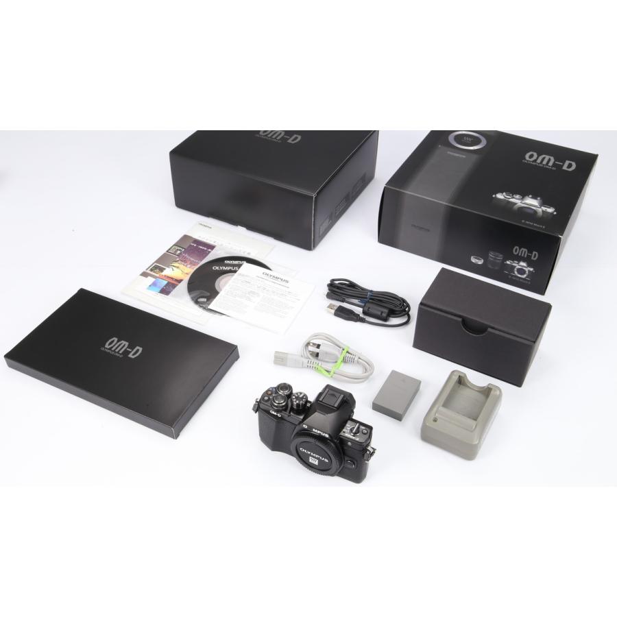 ワケあり 】 OLYMPUS OM-D E-M10 Mark II ボディ ブラック 液晶モニタが一部のチルト角度で映らなくなる症状あり ...