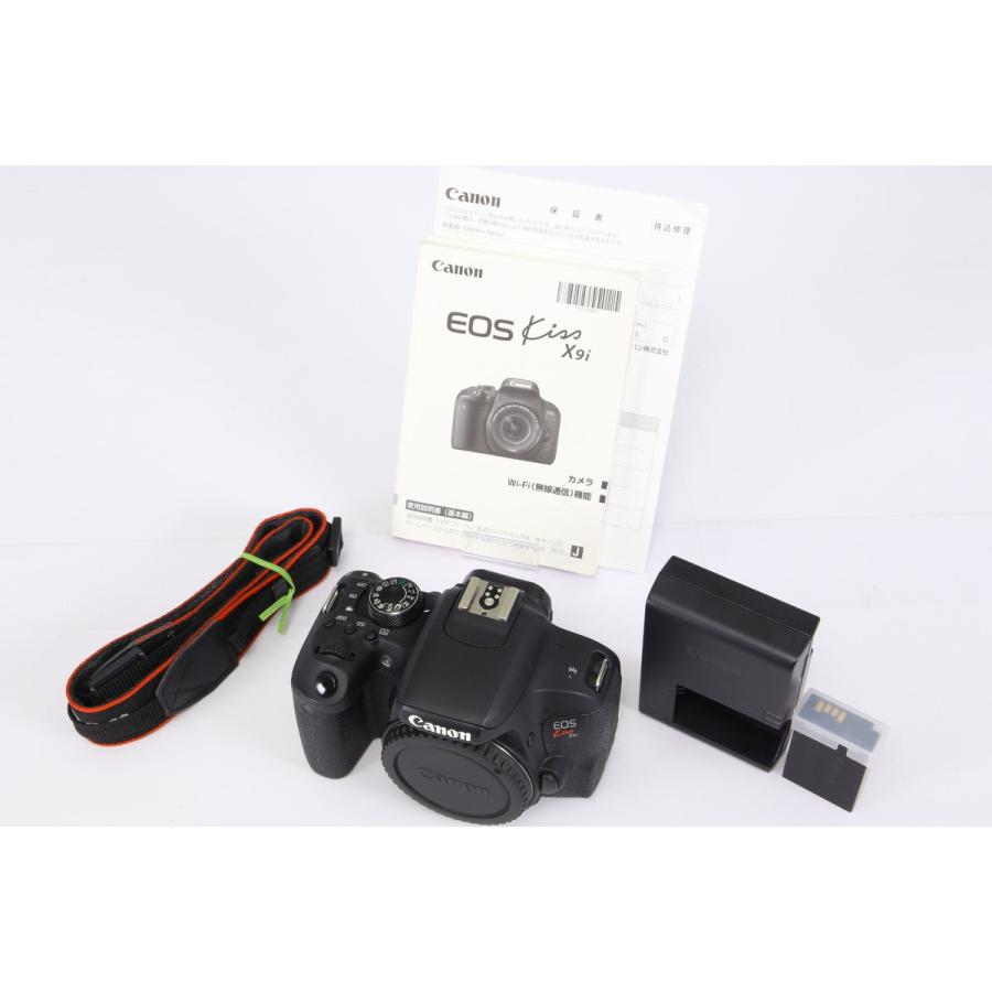 美品 | 動作保証 】 Canon EOS Kiss X9i ボディ シャッター数 3700回 バッテリー劣化なし : リユースのエコデジ ...