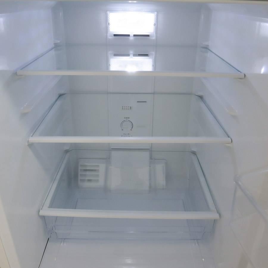 AQUA 冷蔵庫 2ドア 168L AQR-17K (右開き/ミルク) 中古 耐熱トップテーブル 全段強化処理ガラス棚 庫内LED灯 (2021年製) 144h03 : 中古家電ショップ エコ ...
