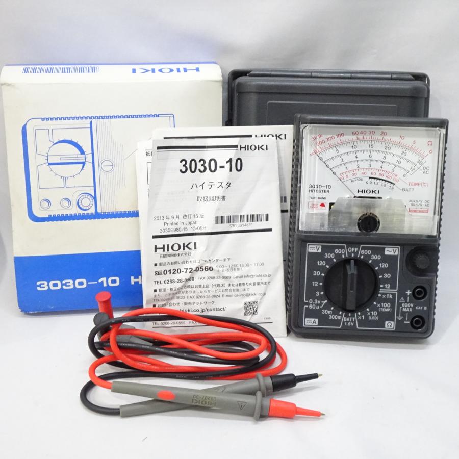 【USED】HIOKI 日置 アナログテスター ハイテスター3030-10 電気計測器 日置電機 : エコエイト - 通販 - Yahoo!ショッピング