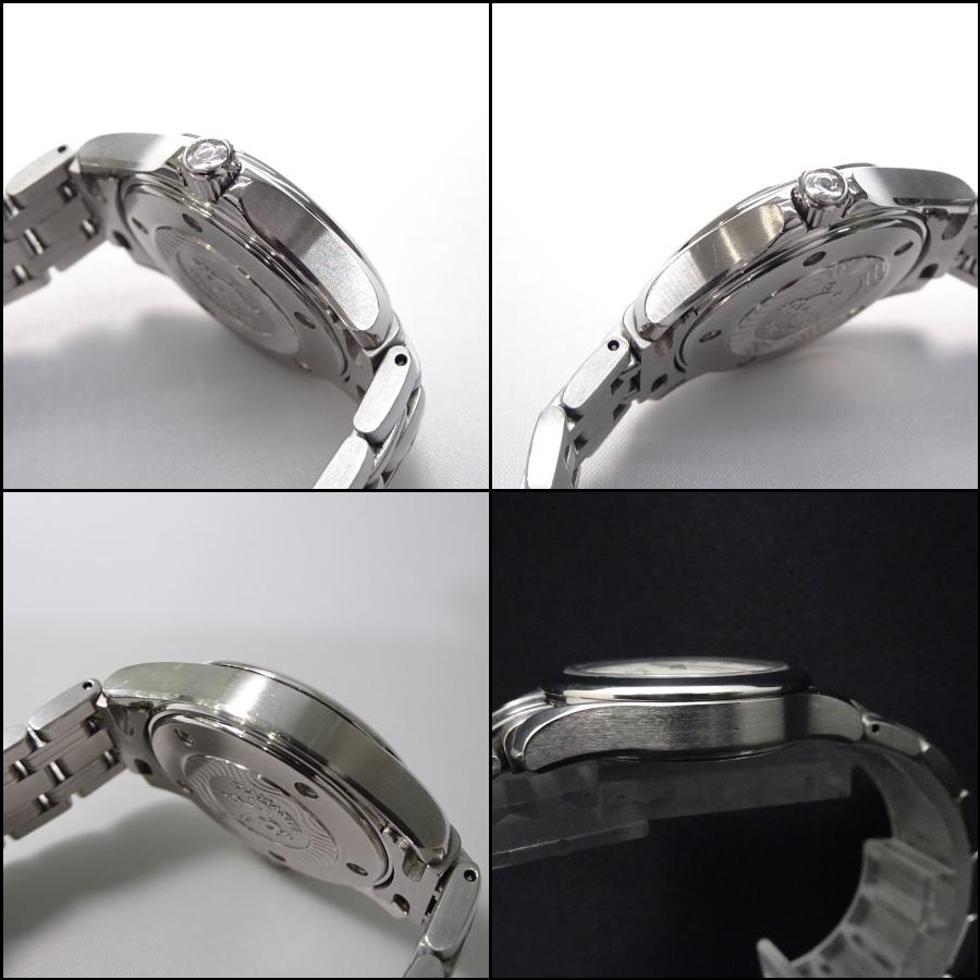 【USED】OMEGA オメガ シーマスター 120m レディース 596.1501（2851.21） cal.1424 クォーツ ホワイト系 SS :596-1501-USED:エコエイト ...