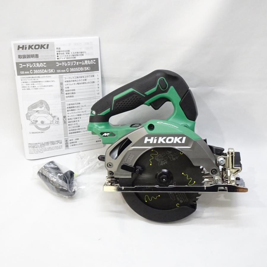 マルチボルト 【新品】HiKOKI ハイコーキ 36V 125mm コードレス丸のこ C3605DA（SK)(NN) 改 本体+ケース 本体のみ ★14 : エコエイト - 通販 ...