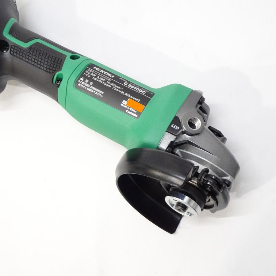マルチボルト 【新品】HiKOKI ハイコーキ 36V 100mm コードレスディスクグラインダ G3610DC NN 本体+ケース 製造25年 ★6 : エコエイト - 通販 - Yahoo ...