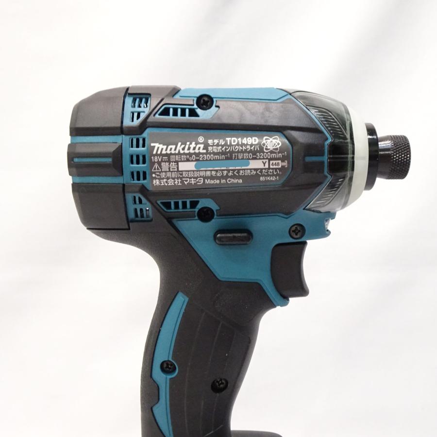 マキタ 【新品】makita 18V 3.0Ah 充電式インパクトドライバー 新型ケース TD149DRFX スタンダード ブルー 青 フルセット ★2 : エコエイト - 通販 ...