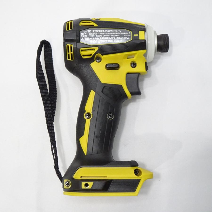 マキタ 【新品】makita 18V 充電式インパクトドライバー TD172D FY フレッシュイエロー 黄色 純正品 本体のみ ★1 : エコエイト - 通販 - Yahoo!ショッピング