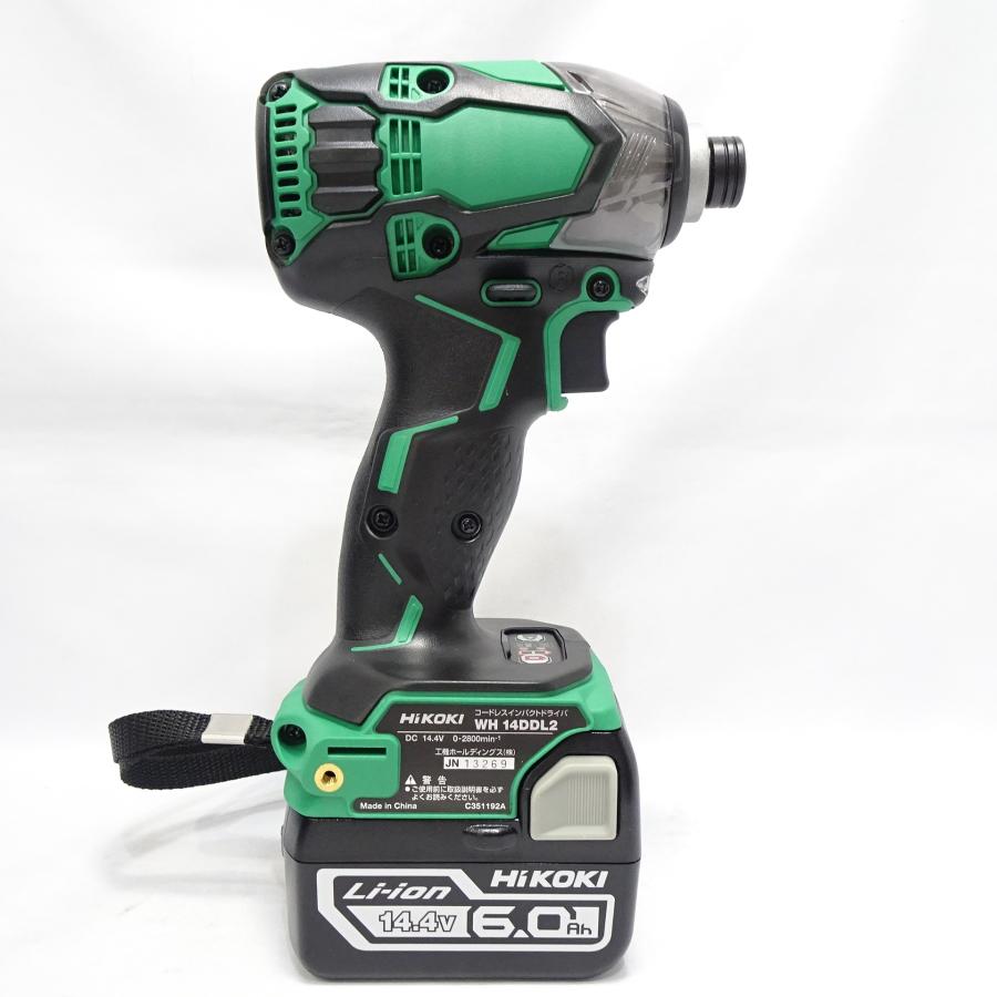 HiKOKI 【新品】HiKOKI ハイコーキ 14.4V 6.0Ah インパクトドライバセット WH14DDL2 2LYPK グリーン ★1 フルセット : エコエイト - 通販 ...