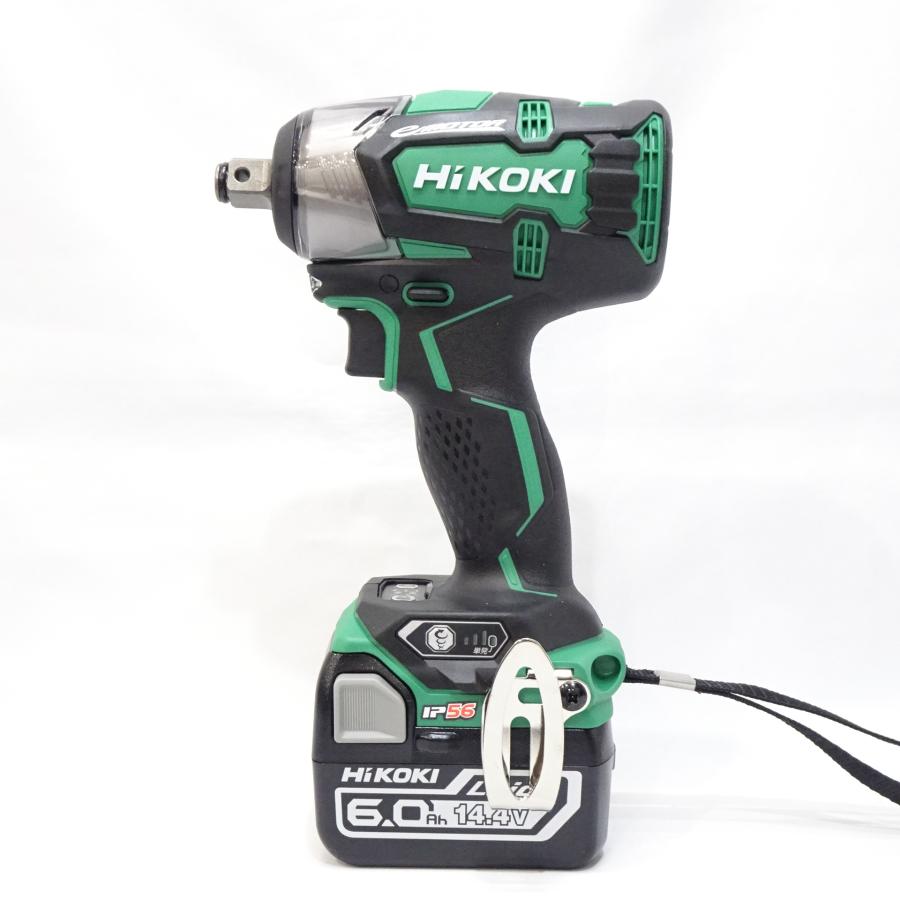 【新品】HiKOKI ハイコーキ 14.4V 6.0Ah コードレスインパクトレンチ WR14DBDL2(2LYPK) 本体+バッテリ2個+充電器+ケース フルセット ...
