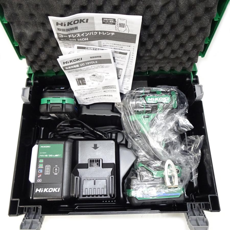 HiKOKI 【新品】HiKOKI ハイコーキ 36V コードレスインパクトレンチ 12.7mm WR36DH 2XPSZ マルチボルト フルセット ★8 日立 : エコエイト - 通販 ...