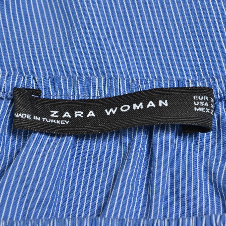 ZARA ザラ ボリュームスリーブ ブラウス サイズEUR XS USA MEX 24 レディース ブルー : リサイクル市場エコ - 通販 - Yahoo!ショッピング