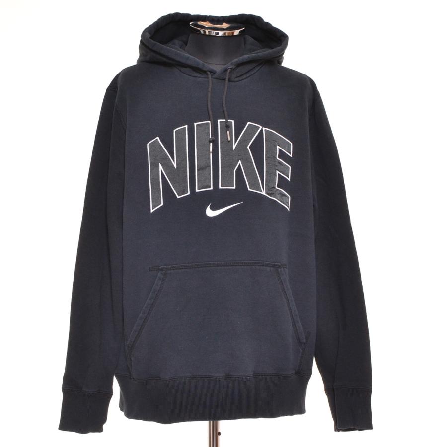 NIKE 〇470204 ナイキ スウェットパーカー 446568-010 サイズL メンズ ブラック : リサイクル市場エコ - 通販 ...