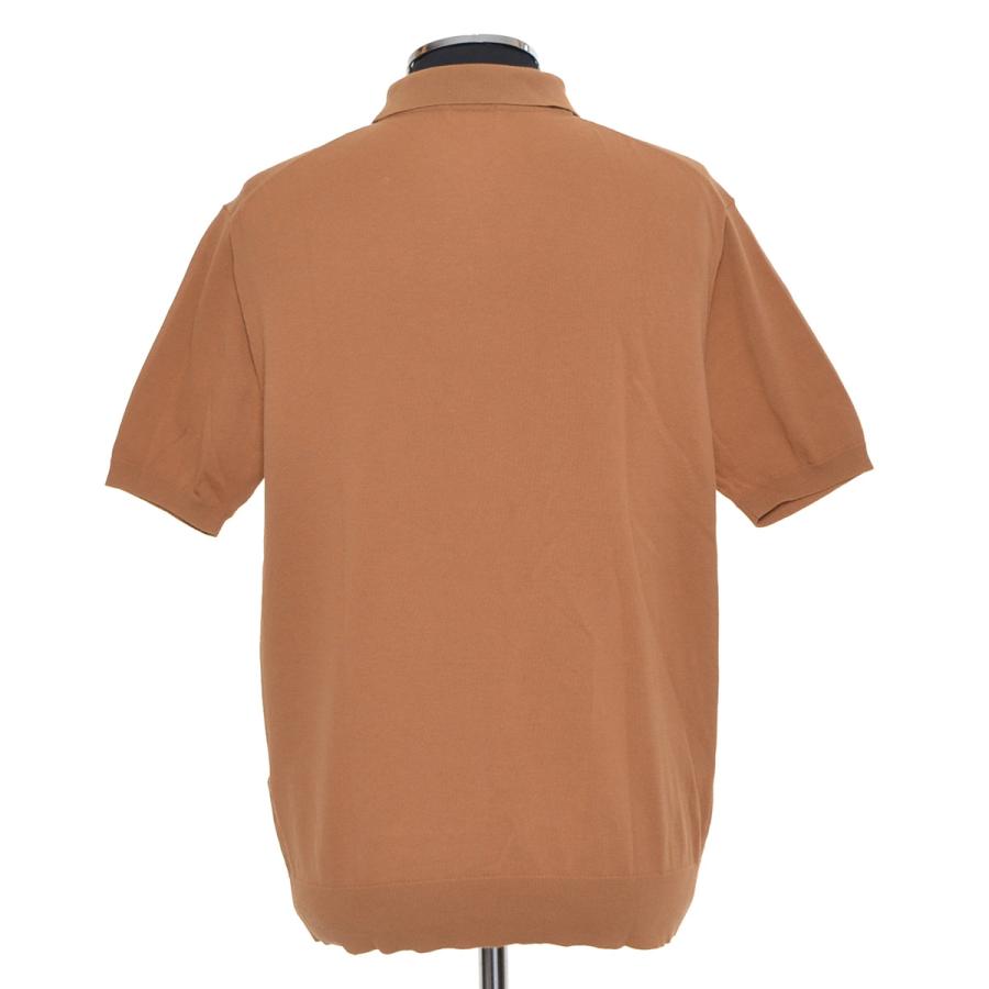 ユニクロ（UNIQLO） 〇487677 UNIQLO ポロシャツ ウォッシャブルニット 408381 サイズL メンズ ブラウン ...