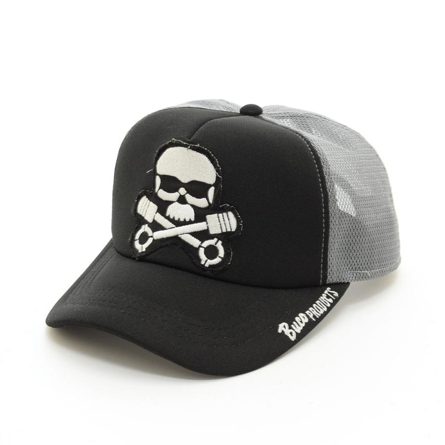 BUCO(THE REAL McCOY'S) 516730 THE McCOY'S メッシュキャップ トラッカー 22SS BUCO スカル ...