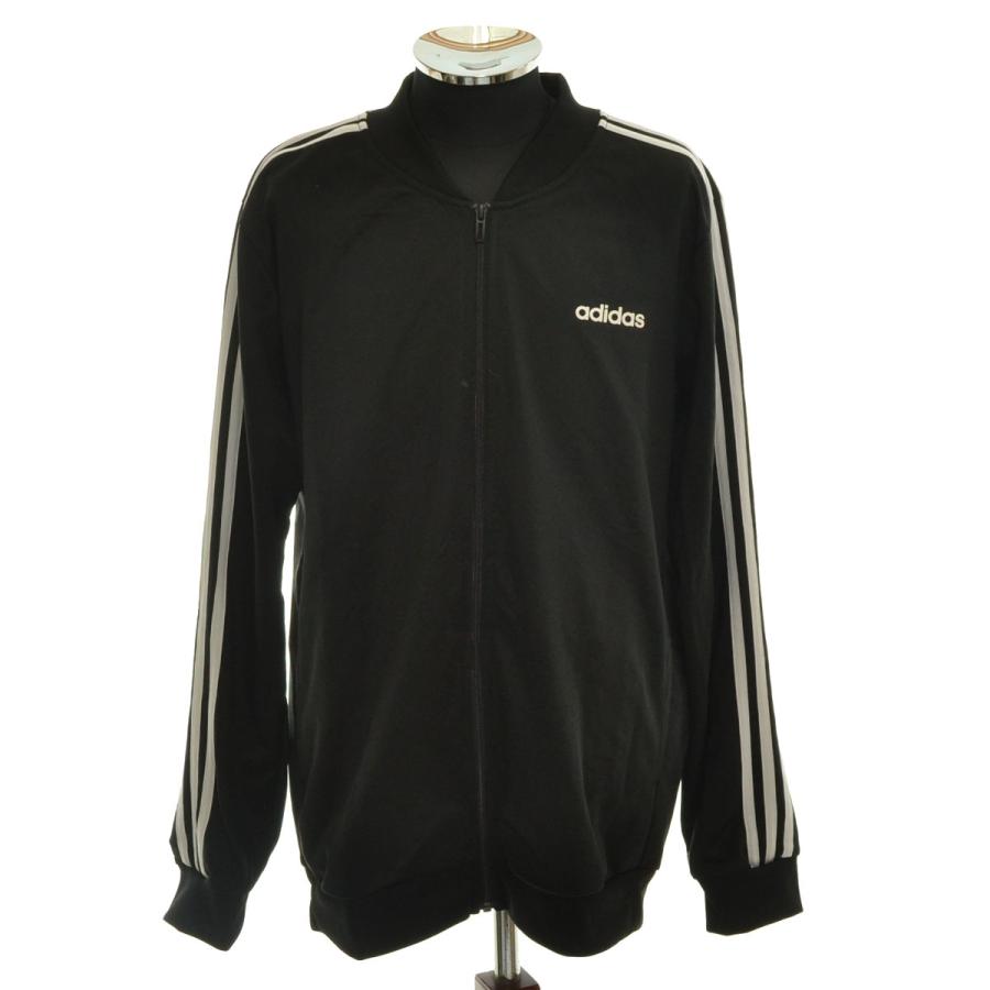 adidas 〇529227 アディダス トラックジャケット ジャージ DV2448 サイズ2XO メンズ ブラック : リサイクル市場エコ ...