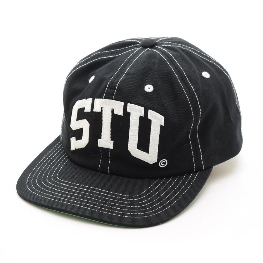 STUSSY 548822 未使用品 ステューシー キャップ 帽子 STU ARCH STRAPBACK CAP 24M1311066 サイズ ...