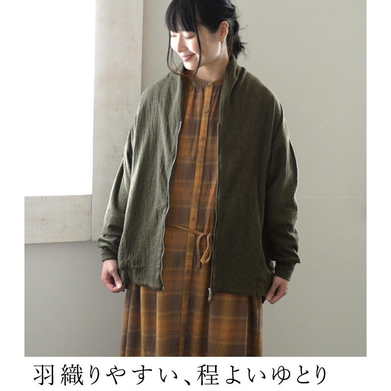 earth_eco_loco オリジナル コットン接結 ジップ ジャケット earth_eco_loco オリジナル コットン接結 ジップ ジャケット