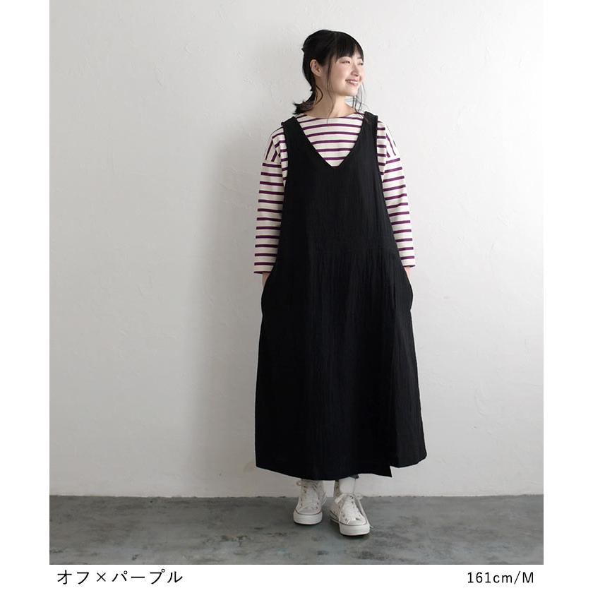 日本製 オリジナル カットソー ボーダー 綿100% コットン デラヴェジャージ 8分丈 M〜3L -ロンt レディース- 大きいサイズ 春 秋 冬 2320SS0217, :e3447 ...