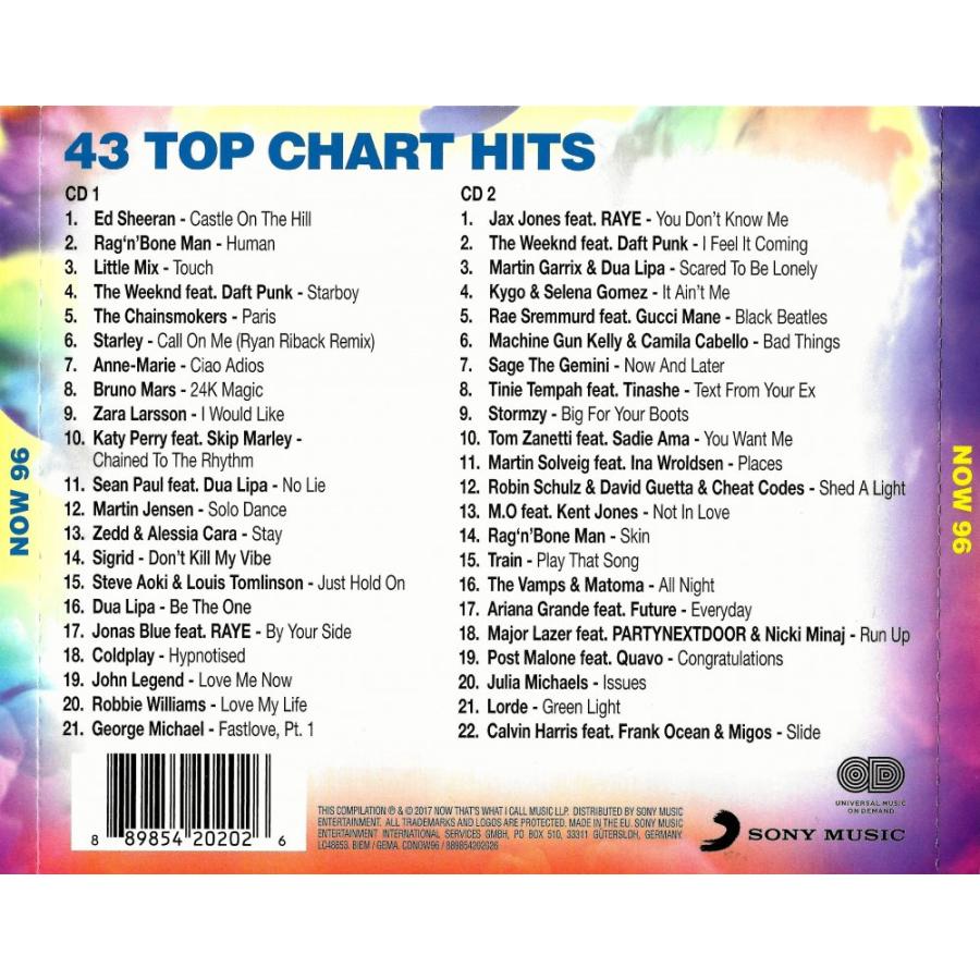 Now 96 Thats What I Call Music! CD 輸入盤 : Ecomaオンラインストア - 通販 - Yahoo!ショッピング