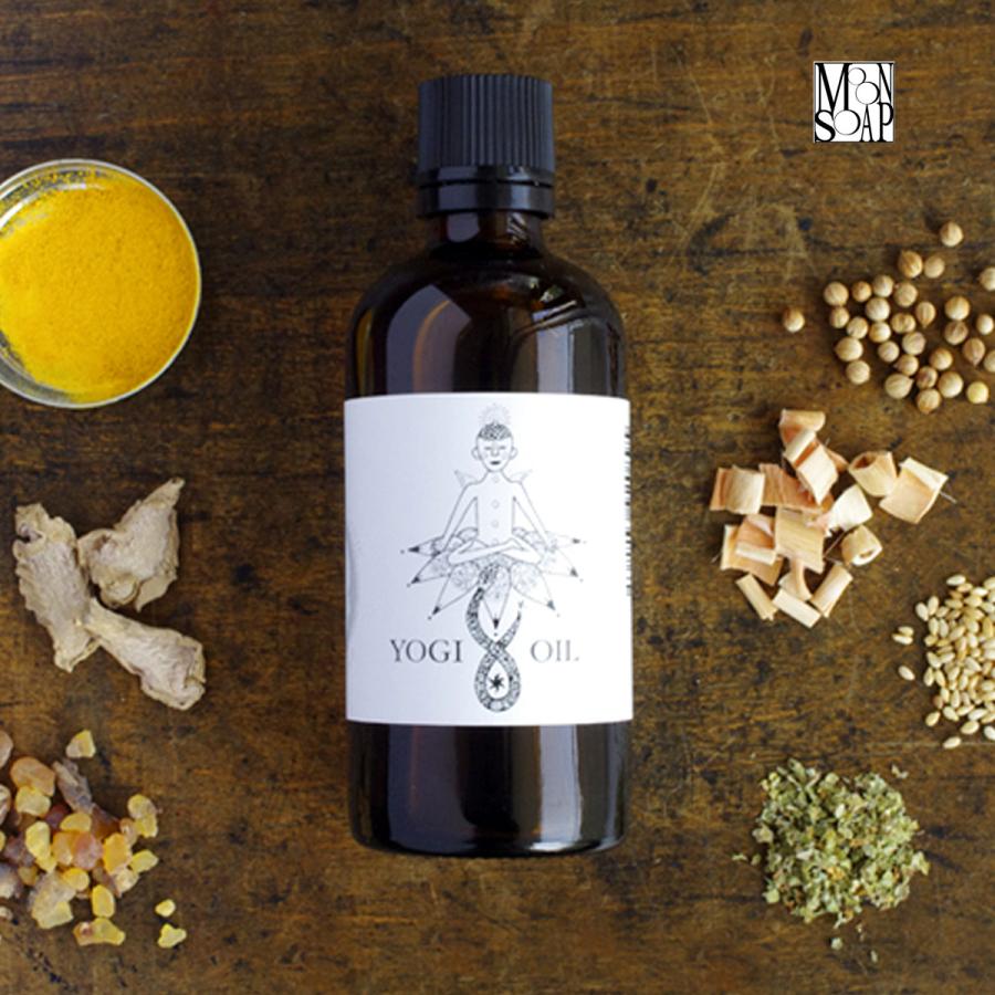 ヨギオイル 100ml(ムーンソープ マッサージ オイル ハーブ ボディ ボディー アロマ MOONSOAP 4562246920895 ...