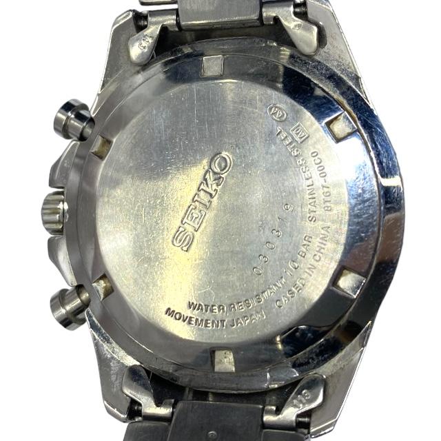 SEIKO 【稼働品】 セイコー セレクション 8T67-00C0 腕時計 時計 スピリット クロノグラフ クオーツ ステンレス シルバー ...