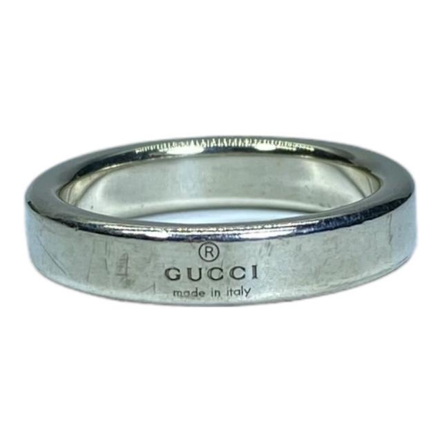 GUCCI グッチ 774049 スリム リング 指輪 インターロッキングG アクセサリー Ag925 シルバー [サイズ 11号 ...