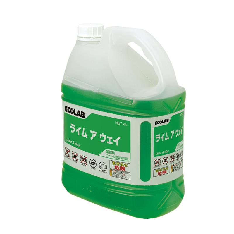 【ECOLAB エコラボ】1本売り ライムアウェイ 4L : EcoNico - 通販 - Yahoo!ショッピング