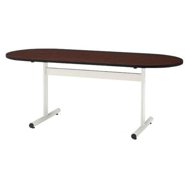 ミーティングテーブル 塗装脚・楕円型 幅2100×奥行1050mm （TT-TWシリーズ） TT-TW2105R : エコノミーオフィス - 通販 - Yahoo!ショッピング