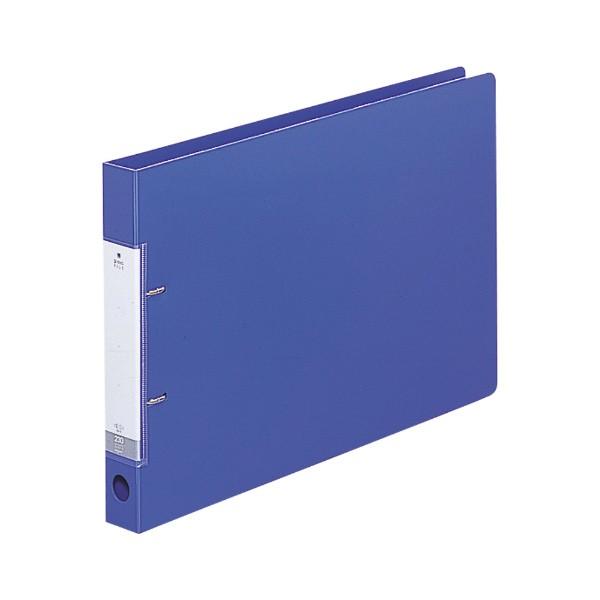 LIHIT LAB.＜リヒトラブ＞リクエスト D型リングファイルB4・E型 2穴 G-2227-8青/G2227-8/G2227-青/G-2227-青 : イーコンビYahoo!店 - 通販 ...