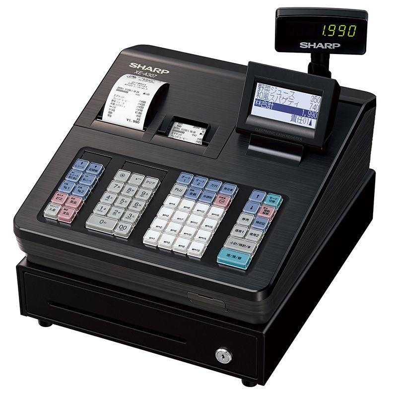 電子レジスター ブラック SHARP シャープ XE-A307-B お気に入