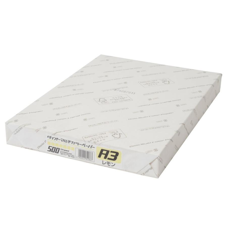 プラス(PLUS) カラーペーパー ダイオーマルチカラー A3 500枚 レモン CW-640C 86-430 :8328109:イーコンビYahoo!店 - 通販 - Yahoo!ショッピング