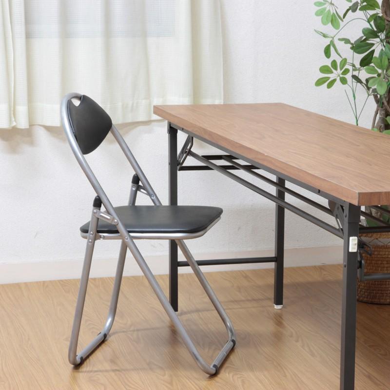 不二貿易 パイプ会議イス FB-030(1010BK) 88626 : イーコンビYahoo!店 - 通販 - Yahoo!ショッピング