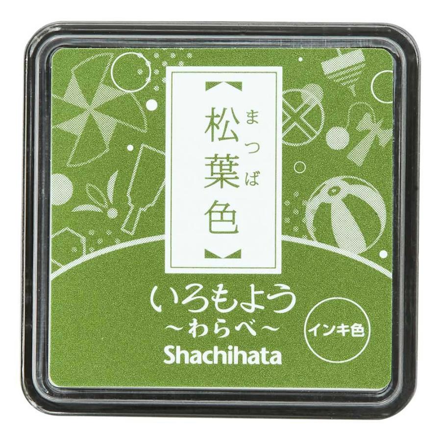 シヤチハタ Shachihata いろもよう わらべ 松葉色 HAC-S1-DYG 消しゴムハンコ スタンプ台 : イーコンビYahoo!店 - 通販 - Yahoo!ショッピング