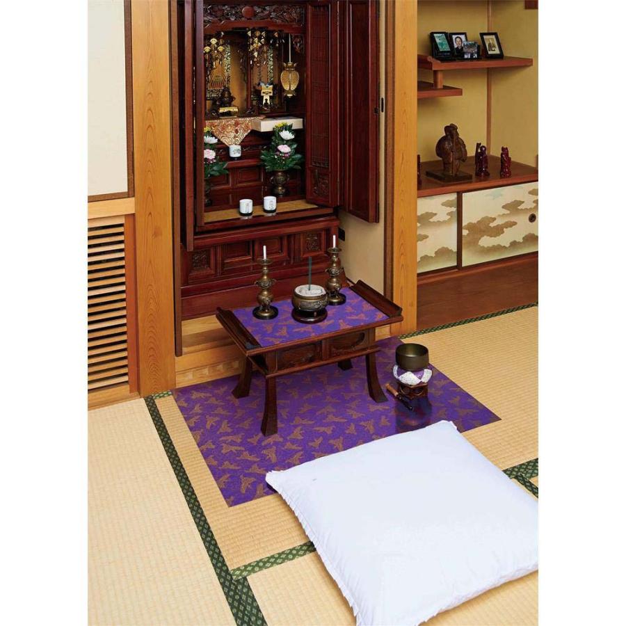 コジット COGIT 防炎仏壇マット 鶴柄 90×60cm 37917 : イーコンビYahoo!店 - 通販 - Yahoo!ショッピング