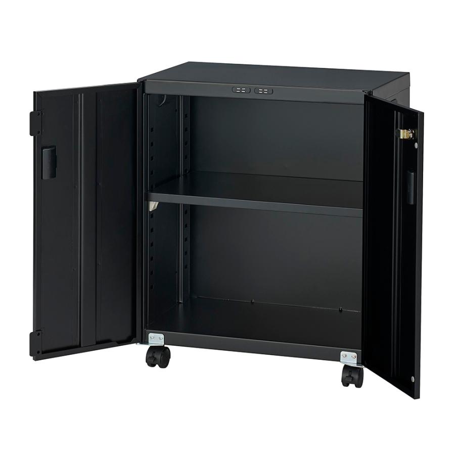 ブランド登録なし ナカバヤシ セキュリティデスクターナ H600mm／ブラック ND-S722-BK : イーコンビYahoo!店 - 通販 - Yahoo!ショッピング