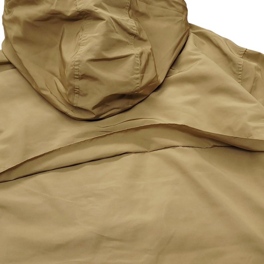 WC157 CONVERSE コンバース レディース フード付き 裏メッシュ コート Mサイズ カーキ ベージュ ビッグシルエット スポーツ ...